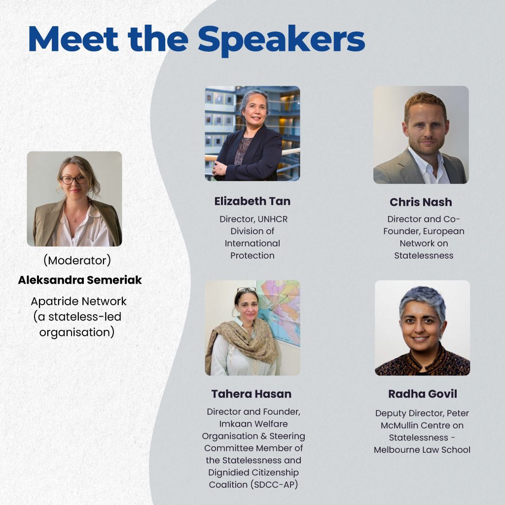 Inclusive Solutions Towards Ending Statelessness - side event at the ...